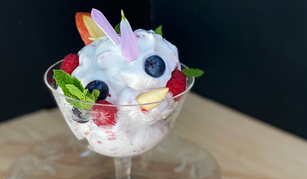 Mousse aux fruits - Défi je mange local